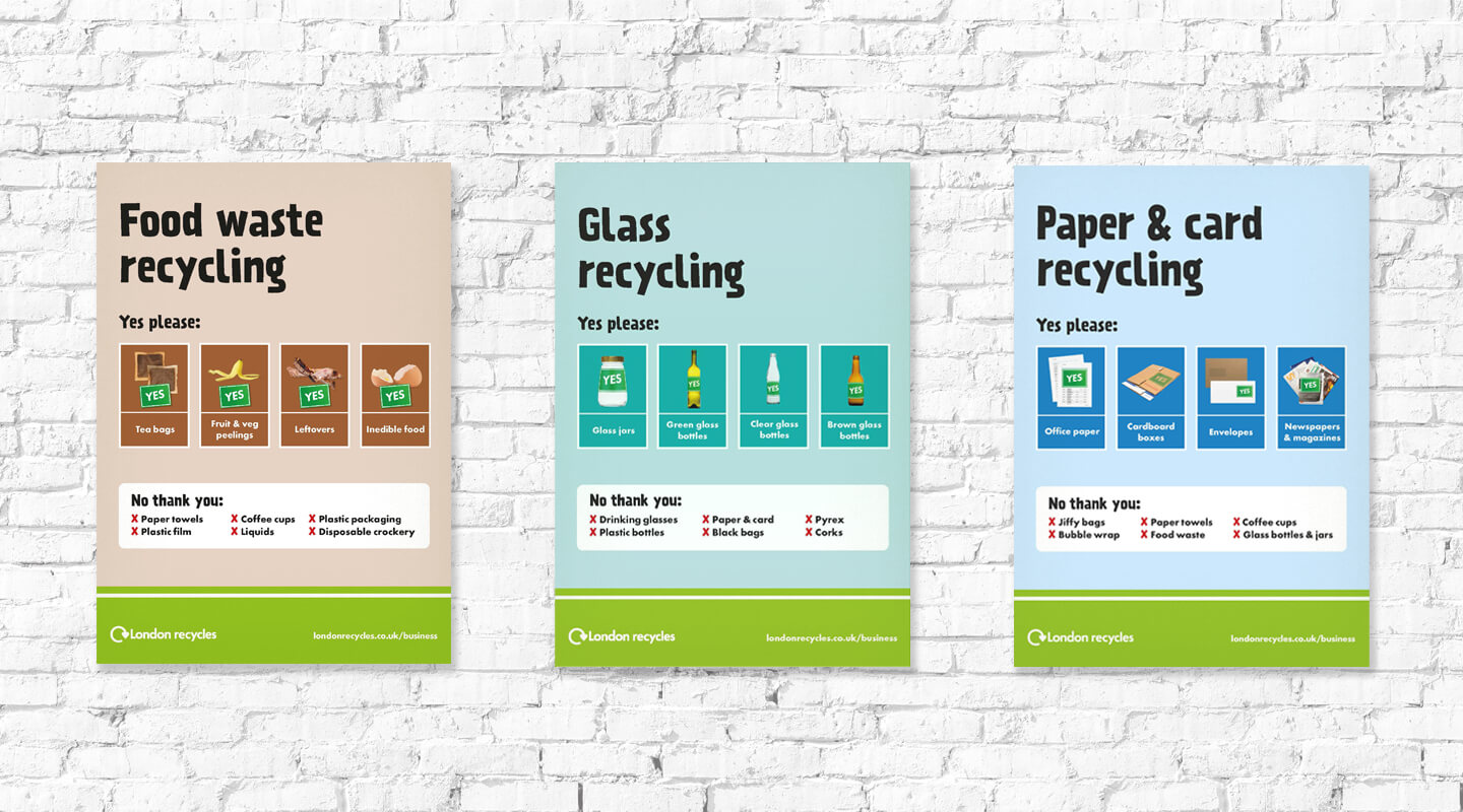 London Recycles | Bin posters